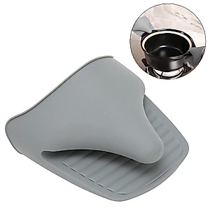 Mini Oven Gloves Kitchen,Silicone Oven Mitts Pot Holders Finger Protector for Cooking & Baking, Heat Resistant Hair Removal Wax Pot Gloves, Hot Pads Pot Holders Cooking Gloves