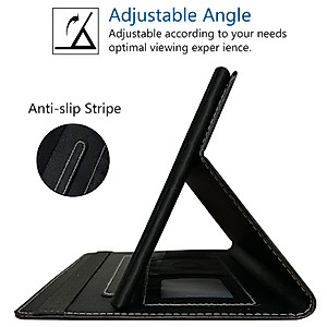 FQTBCEARI Case for All-New Amazon Fire HD 10/Fire HD 10 Plus Tablet (11th Generation, 2021 Release), Slim PU Leather Cover with Card Slot & Pencil Holder, Colorful Dog Paw Print