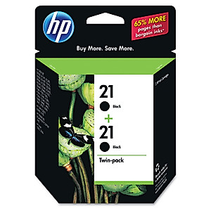 HP 21 | 2 Ink Cartridges | Black | C9351AN