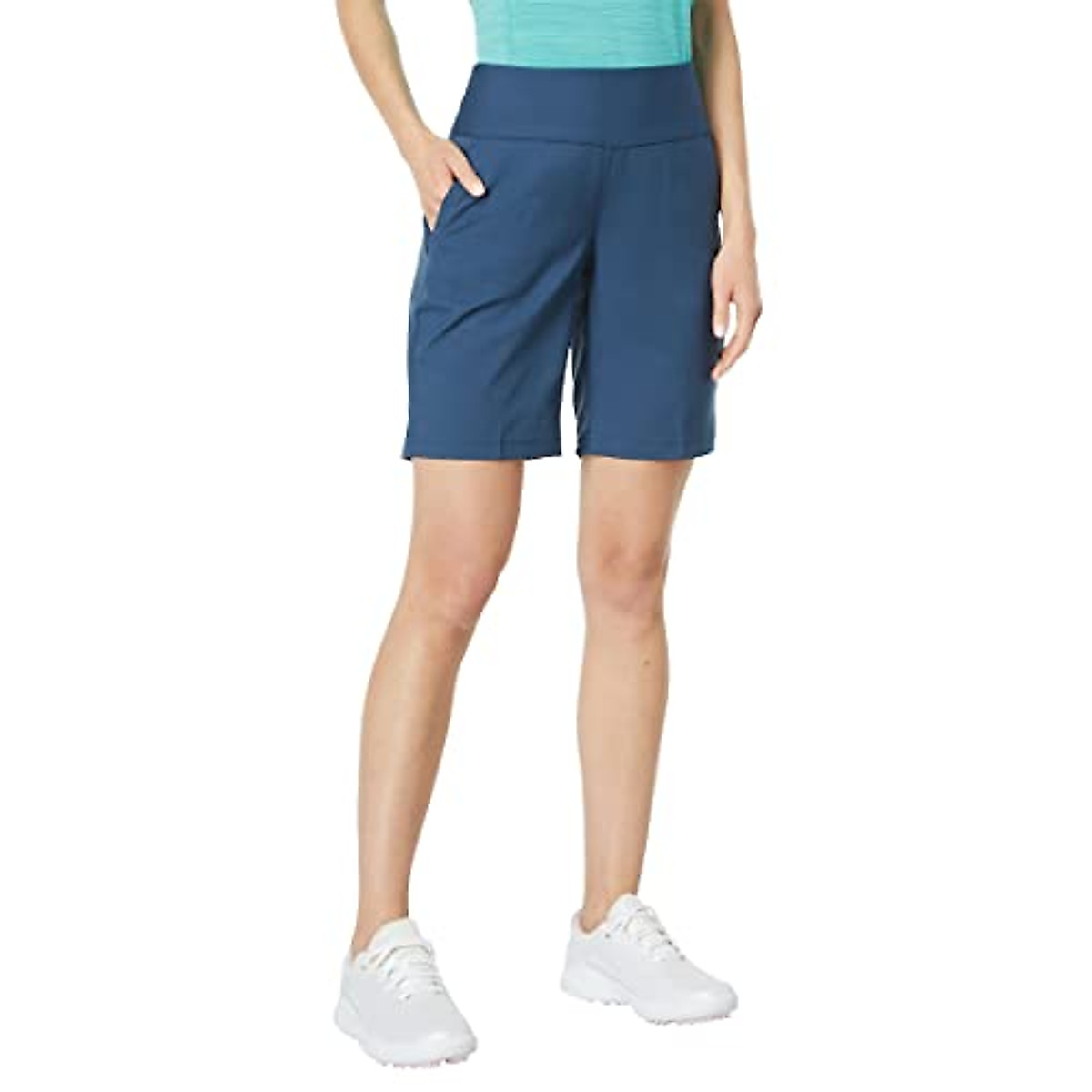 adidas Golf Women's Standard Ultimate365 Modern Bermuda Short, Crew Navy, Large