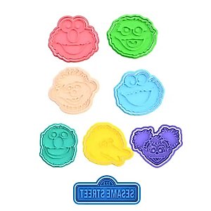 Sesame Muppet Monster Cookie Cutter & Stamp