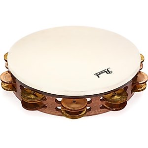 Pearl Orchestral Tambourine Beryllium Copper/Brass Double Row (PETM1018CR)