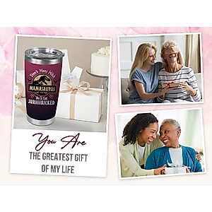 Gifts For Mom From Daughter, Friend Birthday, Christmas, Mothers Day Gifts For Mom, Mamasaurus Mom Tumbler Gifts, Presents For Mom, First Time, New Mom Gifts For Women, 20 Oz Stainless Steel Tumbler