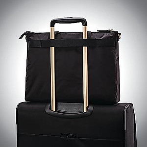 Samsonite Women's Mobile Solution Convertible Slim Brief, Black