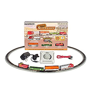 Bachmann Trains - Super Chief Ready To Run Electric Train Set - N Scale