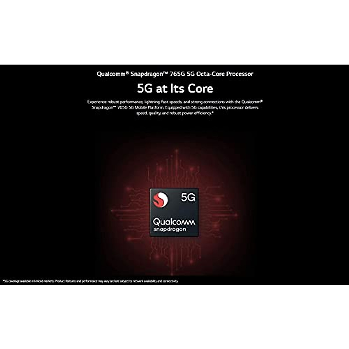 LG Velvet 5G (128GB, 6GB RAM) 6.8" Camera, White, Verizon Locked (Renewed)