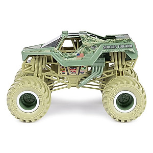 Monster Jam Official 1:24 Scale Diecast Monster Truck (Series 19 Soldier Fortune)