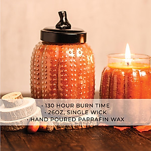 A Cheerful Giver Papa's Pumpkin Pie Pumpkin Jar Candle, 26-Ounce