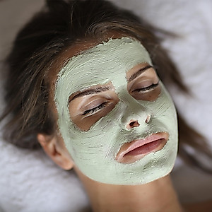 French Green Clay powder by mi nature | 227g(8 oz) (0.5 lb) | Montmorillonite Clay | Facial Care | Skin care