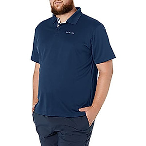 Columbia Men's Utilizer Polo, Collegiate Navy, Large