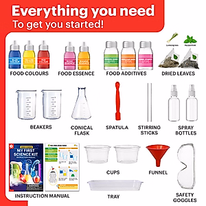 Doctor Jupiter My First Science Kit for Boys and Girls Aged 4-6-8|Birthday Gifts Ideas for Kids|STEM Learning & Education Toys for 4,5,6,7,8 Year Olds