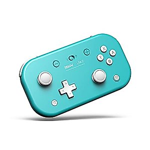 8Bitdo Lite 2 Bluetooth Gamepad for Switch, Switch Lite, Android and Raspberry Pi (Turquoise)