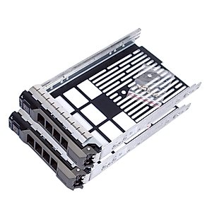 Pack-2, Hard Drive Tray Caddy F238F 0F238F for Dell Poweredge Series 11/12/13 Generation Models 3.5" SAS/SATA R430, R530, R730, T430, T630, R420, R520, R720, T420, T620, R410, R510, R710, T410, T610