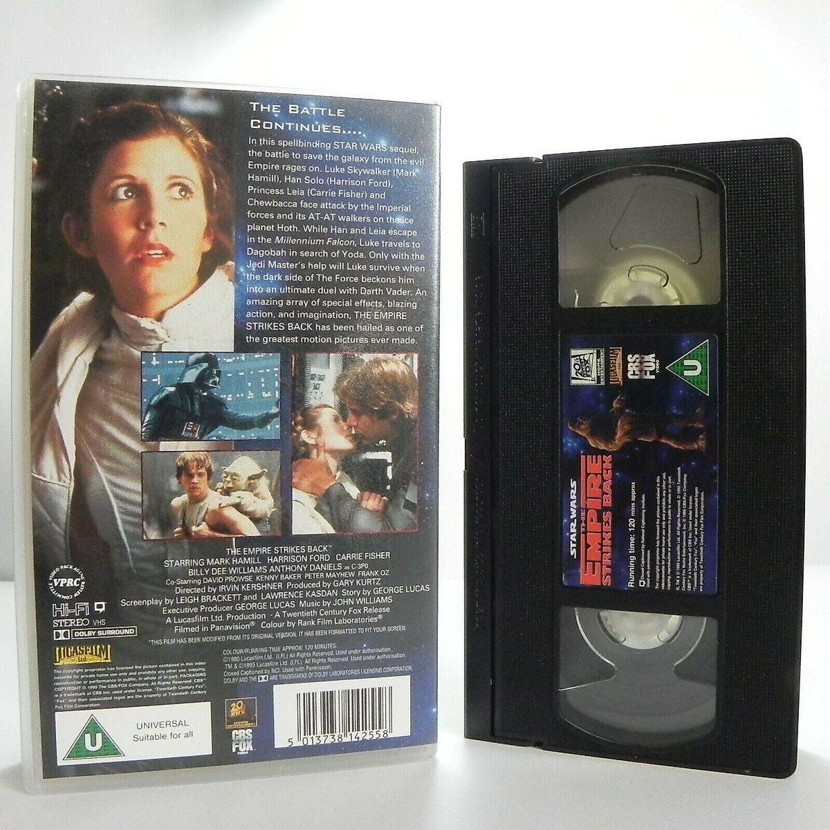 The Empire Strikes Back [VHS] [Import anglais]