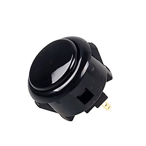 Sanwa 6 pcs OBSF-30 Original Push Button 30mm (Each Color of 1 Pcs) - for Arcade Jamma Video Game & Arcade Joystick Games Console (Color) S@NWA