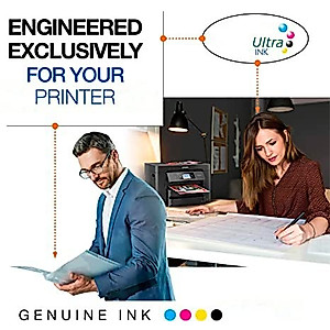 Original T252 Ultra Ink Standard Capacity Black & Color Cartridge Combo Pack (T252120-BCS) Workforce Printers