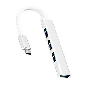 USB C Hub, 4 in 1C to USB OTG Hub Adapter, Portable Docking Station with USB 3.0 & USB 2.0, Multiport Splitter Compatible with Windows XP/Vista/7/8/10/OS/X