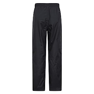 Mountain Warehouse Downpour Womens Waterproof Rain Over Pants Black 6