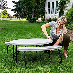 Lifetime 60339 Kids Picnic Table, Gray