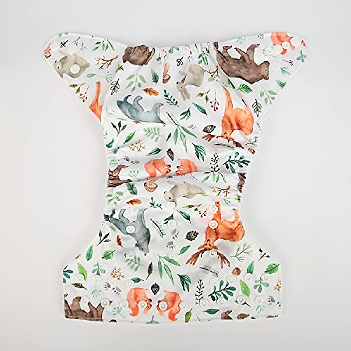 ReUseLife One Size Adjustable Washable Reusable Baby Cloth Diapers Without Inserts,6 Pack Covers Only (6DG03)