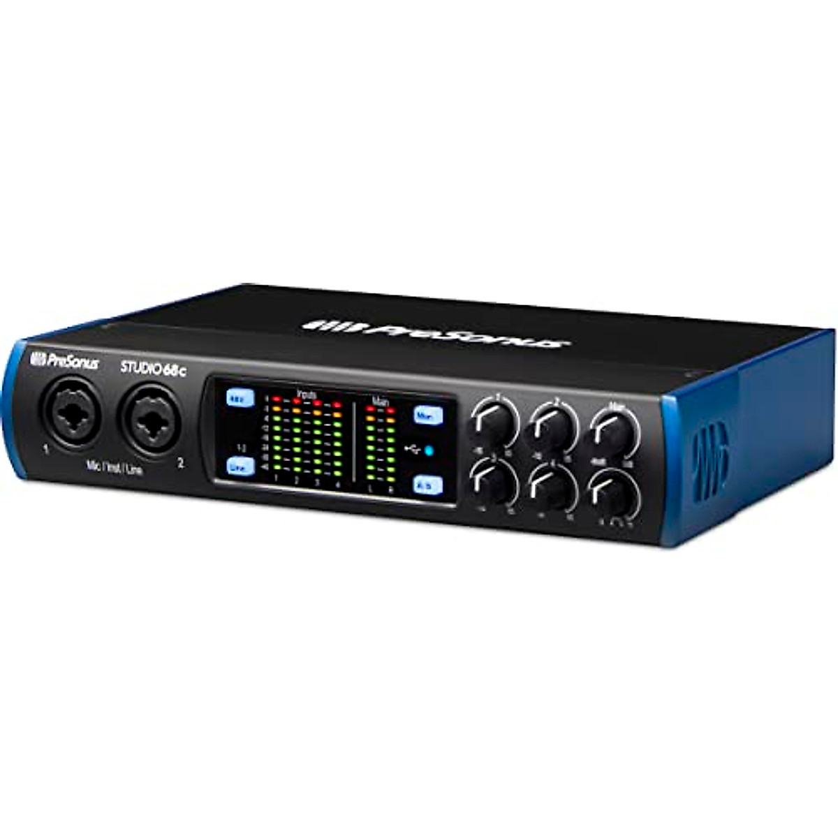 PreSonus Studio 68c 6x6, 192 kHz, USB Audio Interface with Studio One Artist and Ableton Live Lite DAW Recording Software