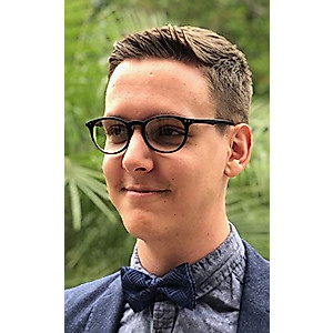 In Style Eyes Flexible Readers Reading Glasses - Full-Rimmed, Classic Round Lightweight Frame - Non-Polarized Lens - Solid White - 2.0x