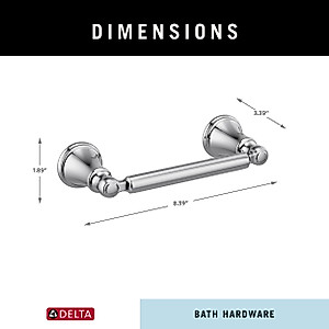 Delta Faucet 73250 Woodhurst Toilet Paper Holder, Chrome