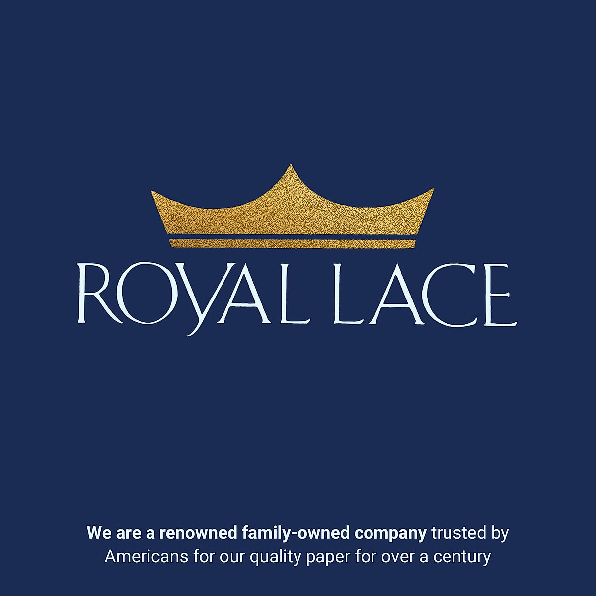 Royal Consumer Medallion Lace Round Paper Doilies, 8-Inch, Pack of 20 (B23004), White