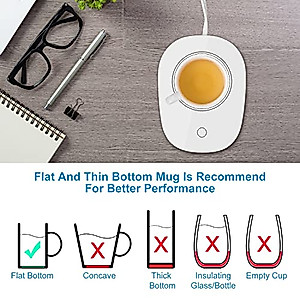 Coffee Mug Warmer Cup Warmer Auto Shut Off Coffee Tea Milk Electric Heater Pad Office Home Desk Coffee Mug Warmer