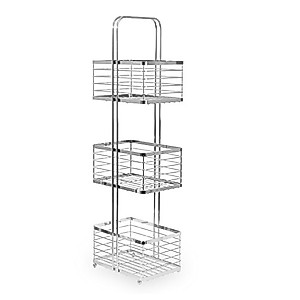 BINO 'Madison' 3-Tier Spa Tower, Large Rectangle, Chrome
