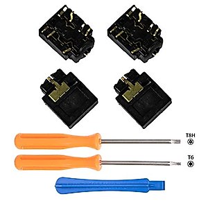 SOSS GAMING 2022 Headphone Jack Plug Port 3.5mm Headset Connector Port Socket for Xbox One Controllers - for Both Standard and S Models 1708 (4 Pack)