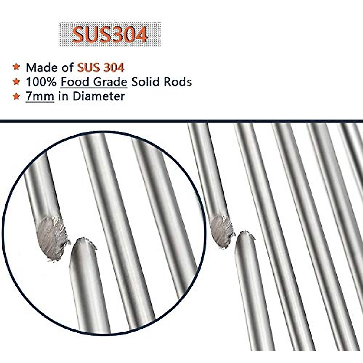 Dongftai SA05-1300B (3-Pack) Stainless Steel Cooking Grates Grid for Use On Dyna-Glo Grill Model Dge530Bsp-D and Dge530Gsp-D,DGE530SSP-D