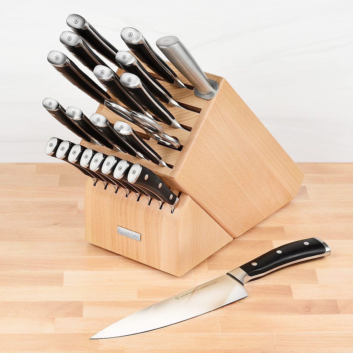Wusthof Classic Ikon 23 Piece Knife Block Set