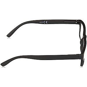 MAGNIFEYE Reading Glasses for Men or Women, 1.25 Diopters, Black
