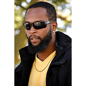 Global Vision Eyewear Hercules 7 Safety Glasses Black Frame (Clear)