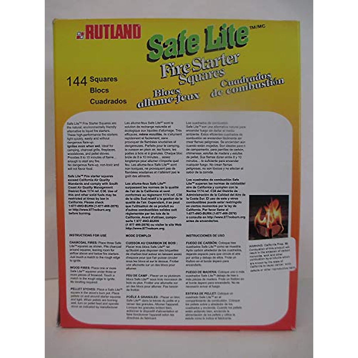 FIRE STARTER WOOD 144PK