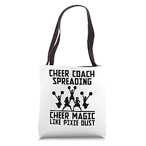 Cheerleading Coach Cheer Coach Cheerleader Cheer Training Tote Bag