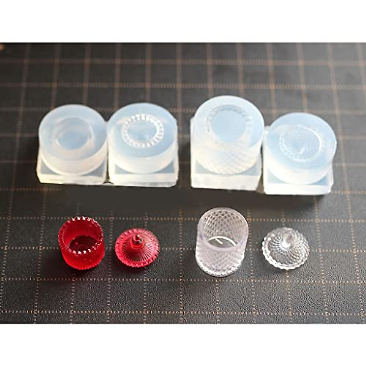 Lerpwige Mini Tray Candy Cans Silicone Mold Epoxy Resin Mold DIY Jewelry Tools Desktop Ornament Crafts Making Supplies Non-Stick