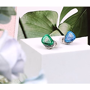 Linsoul Kiwi Ears Orchestra Lite Performance Custom 8BA in-Ear Monitor IEM with Detachable 4-core 7N Oxygen-Free Copper OFC Cable, Handcrafts Faceplate for Audiophile Studio Musician (Blue)