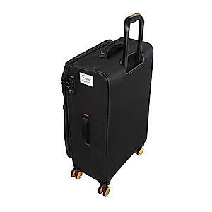 it luggage Lykke 32" Softside Checked 8 Wheel Spinner, Black