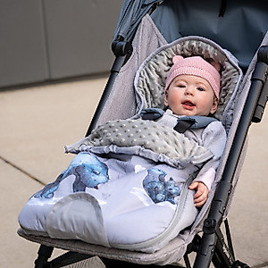 JumpOff Jo – Baby Bunting Bag - Stroller Blanket, Sleeping Bag & Sleep Sack – Baby Essentials for Newborn, Winter Car Seat Covers for Babies, Wearable Blanket – 0-12 Months - Mama Bear