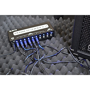 JOYO Power Supply 10 Output 9V 12V 18V Options Isolated Short-circuit Overload Protection for Effect Pedal