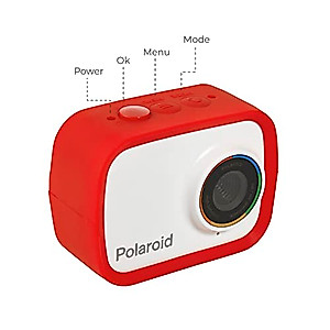 Polaroid Sport Action Camera 720p 12.1mp, Waterproof Camcorder Video Camera with Built in Rechargeable Battery and Mounting Accessories, Action Cam for Vlogging, Sports, Traveling