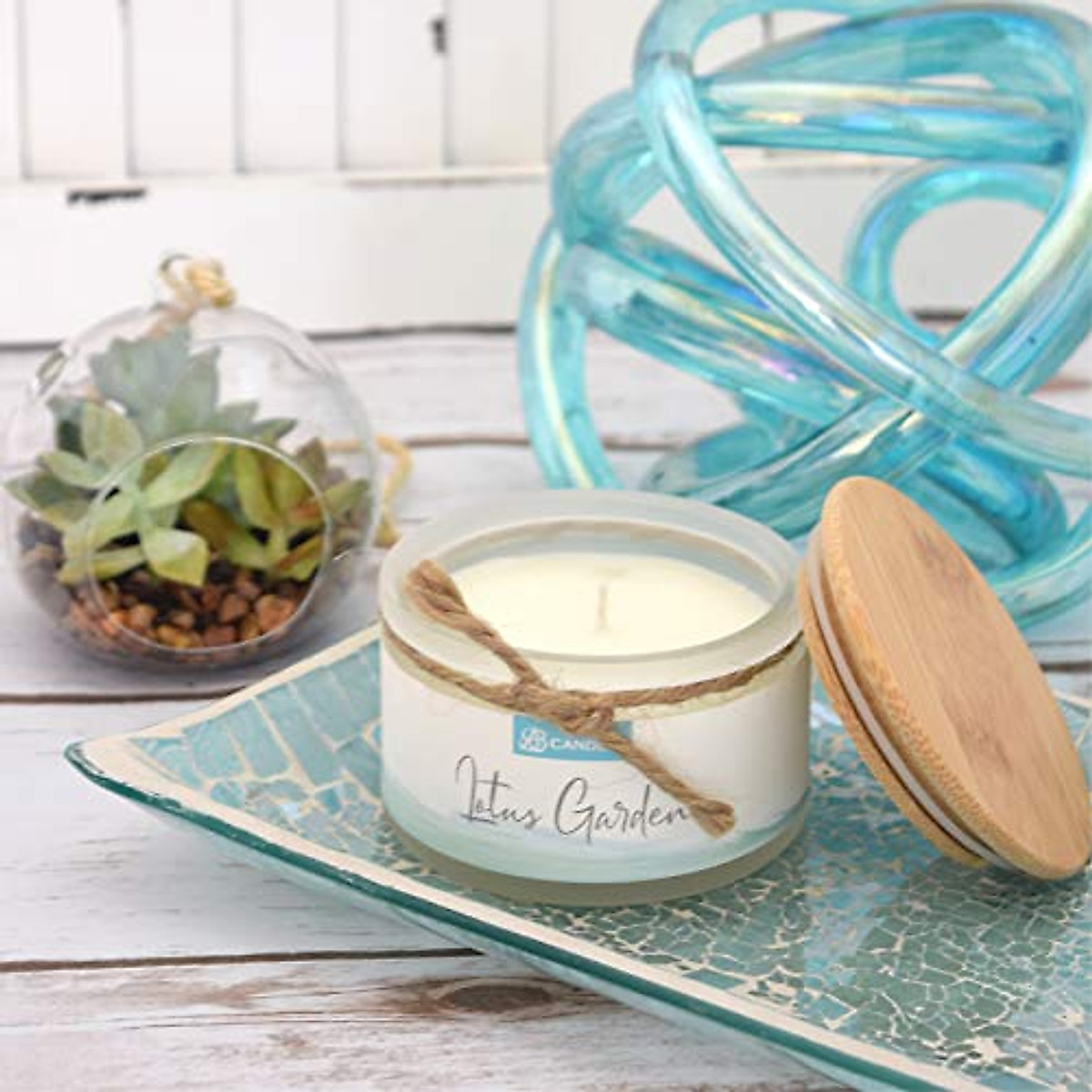 BB Candles Coastal Essentials Natural Soy Hand Poured Candle, Beach Linen Scent, Fragrant Coastal Candle with Strong Scents, Artisan Candle, 4oz, 30+ Hours Burn Time