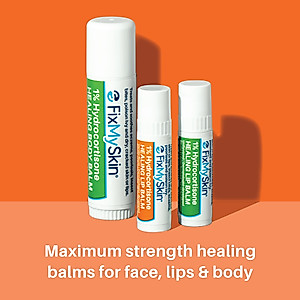 FixMySkin Unflavored Healing Lip Balm