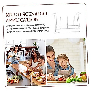 BESPORTBLE Drain Rack Sink Water Filter Sink Drying Rack Utensil Holder Dish Drying Rack Plate Cup Drying Tray Pan Lids Holder Tableware Stand Dish Racks for Kitchen Counter Tableware Holder