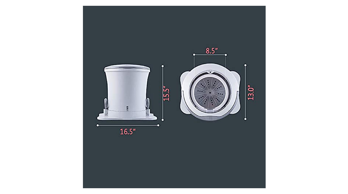 Portable Mini Spin Dryer for Camping & Small Spaces - WAWLIVING