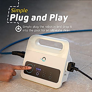 Dolphin Nautilus CC Automatic Robotic Pool Cleaner - Ideal for Above and In-Ground Swimming Pools up to 33 Feet - with Large Capacity Top Load Filter Basket…