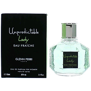 Glenn Perri Unpredictable Lady Eau Fraiche Eau De Parfum Spray for Women, 3.4 Ounce