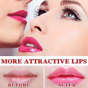 LZYLLS 8 Pcs Color Changing Change Lipstick,Magic Lipstick Jelly Lip Balm,Moisturizer Tinted Lip Tint Stain Long Lasting Waterproof Temperature Color Change Lip Gloss